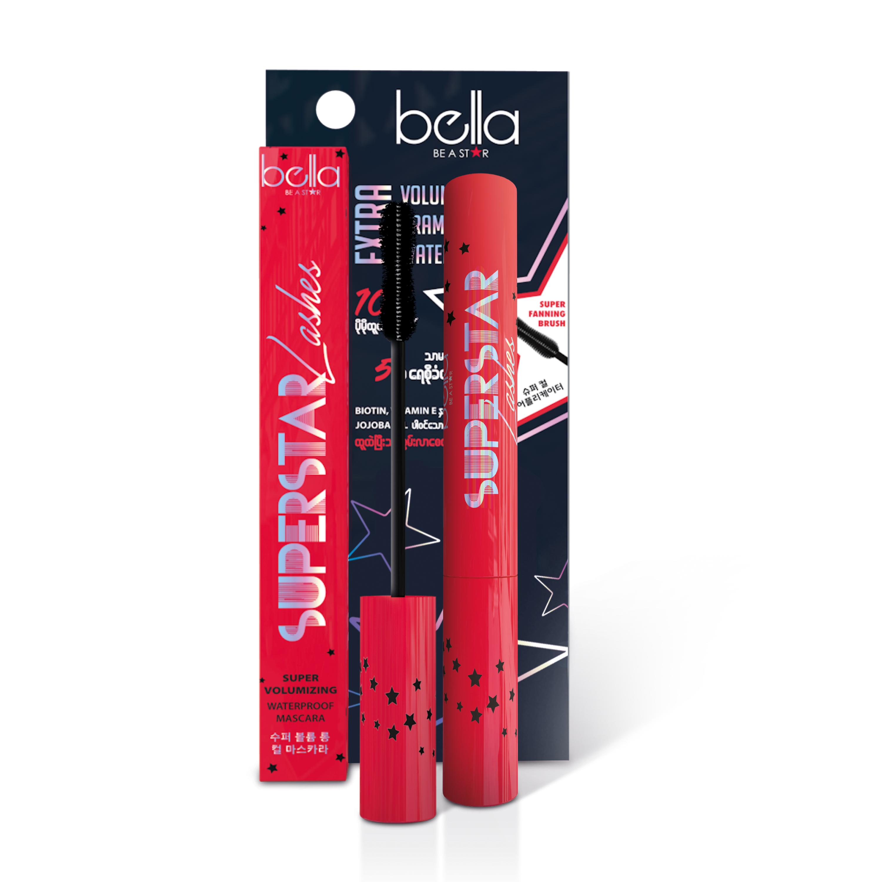 Bella Be A Star Lashes Waterproof Mascara 8.5g – MyanmarMakers