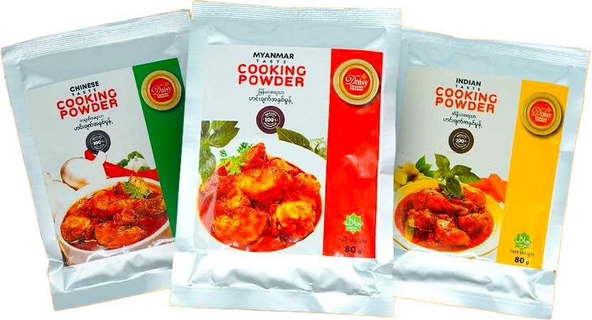 Daisy Myanmar Cooking Powder Indian/ Myanmar/ Biryani/ Chinese Tastes ...