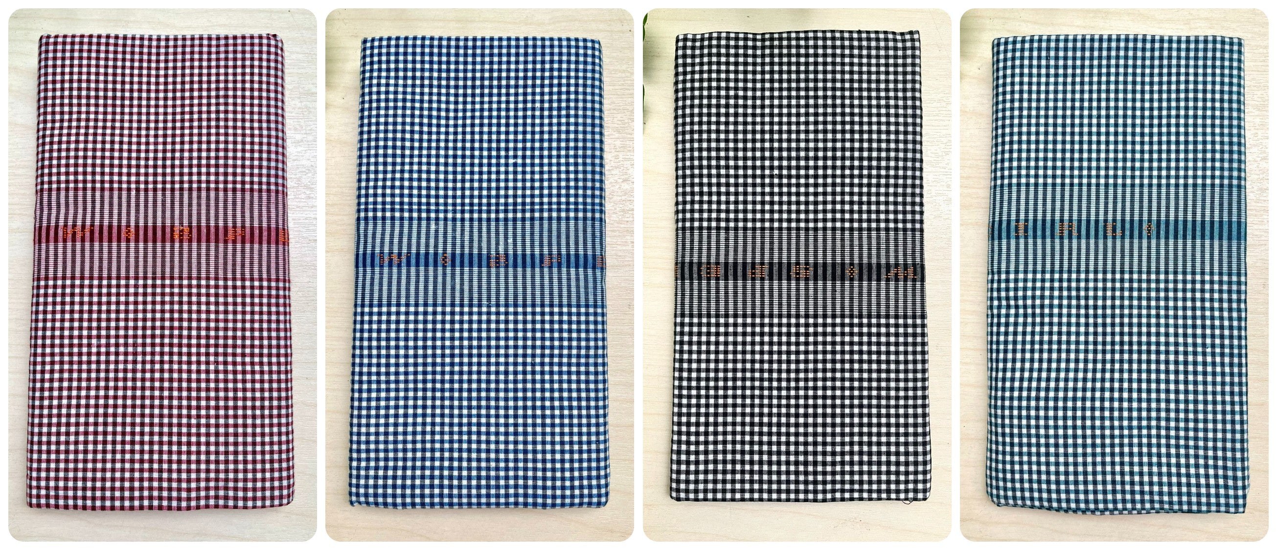 Traditional Dress Burmese Pants Myanmar Made Longyi Checkered Htamain ...