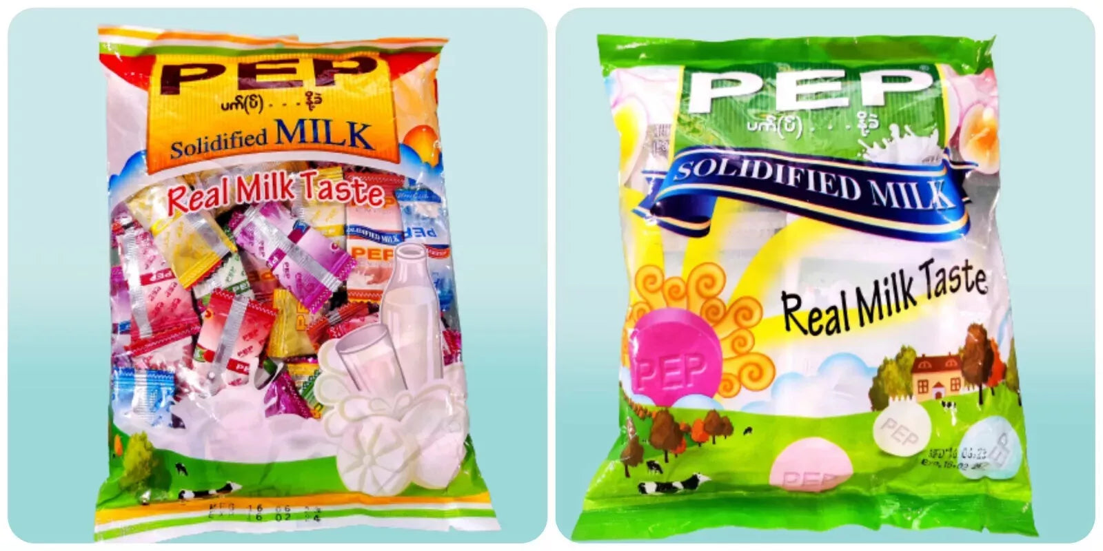 Myanmar Milk Candy - PEP Solidified Real Milk Taste - Myanmar Burma ...