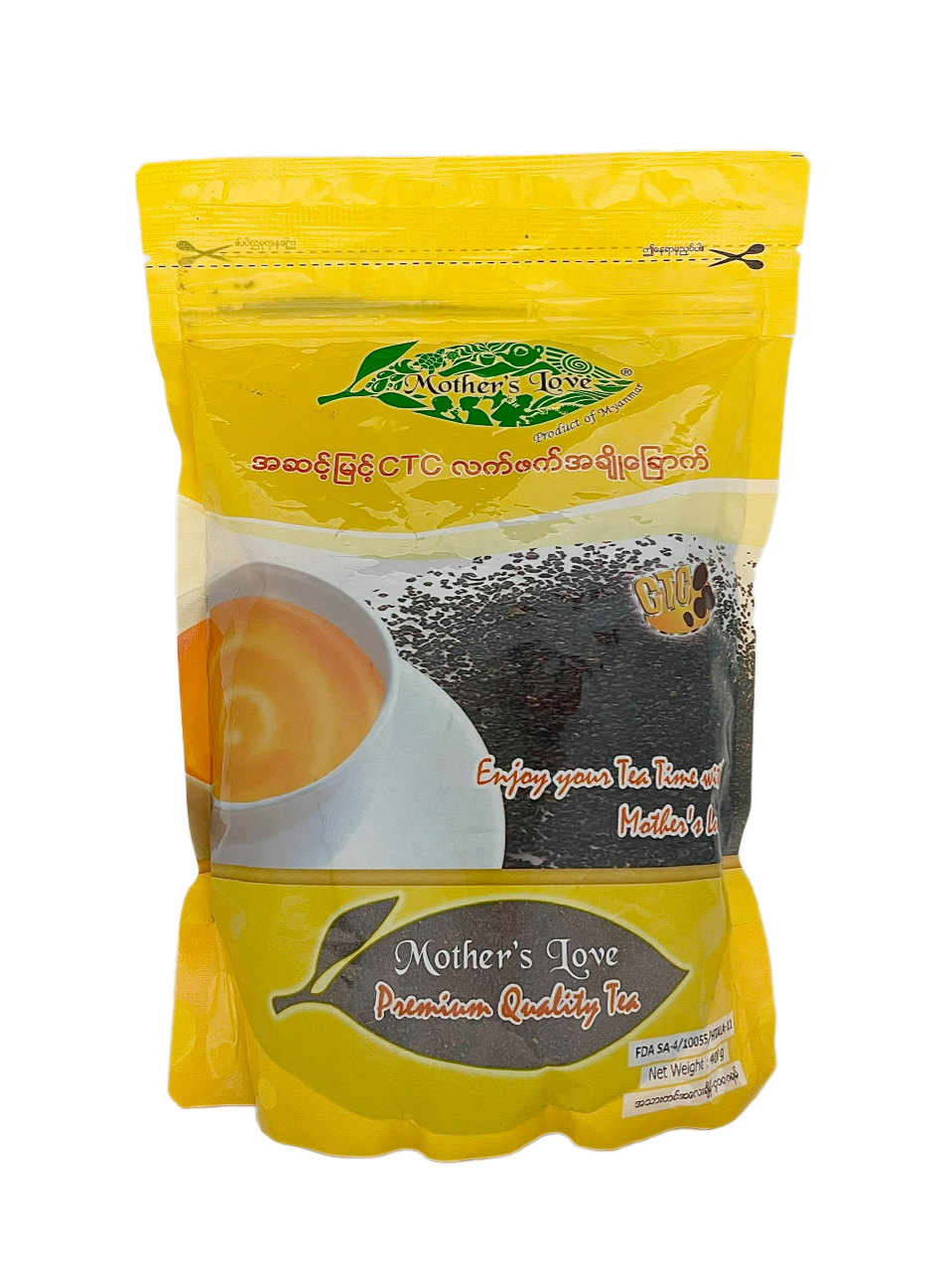 Myanmar Mother's Love Premium Quality Black Tea Special Milk Tea 400G ...
