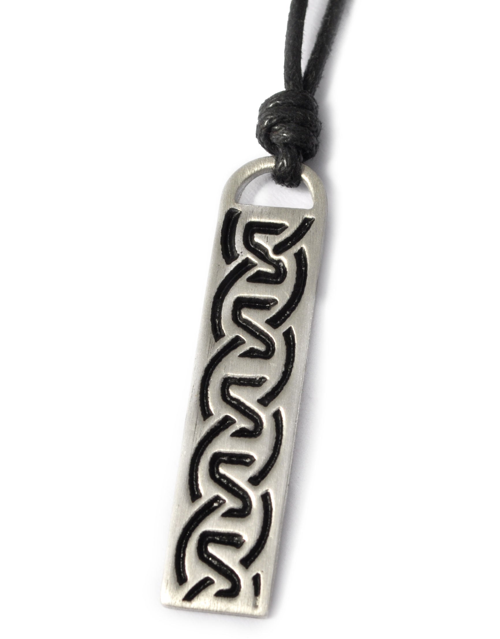 Fancy Celtic Design Silver Pewter Charm Necklace Pendant Jewelry ...