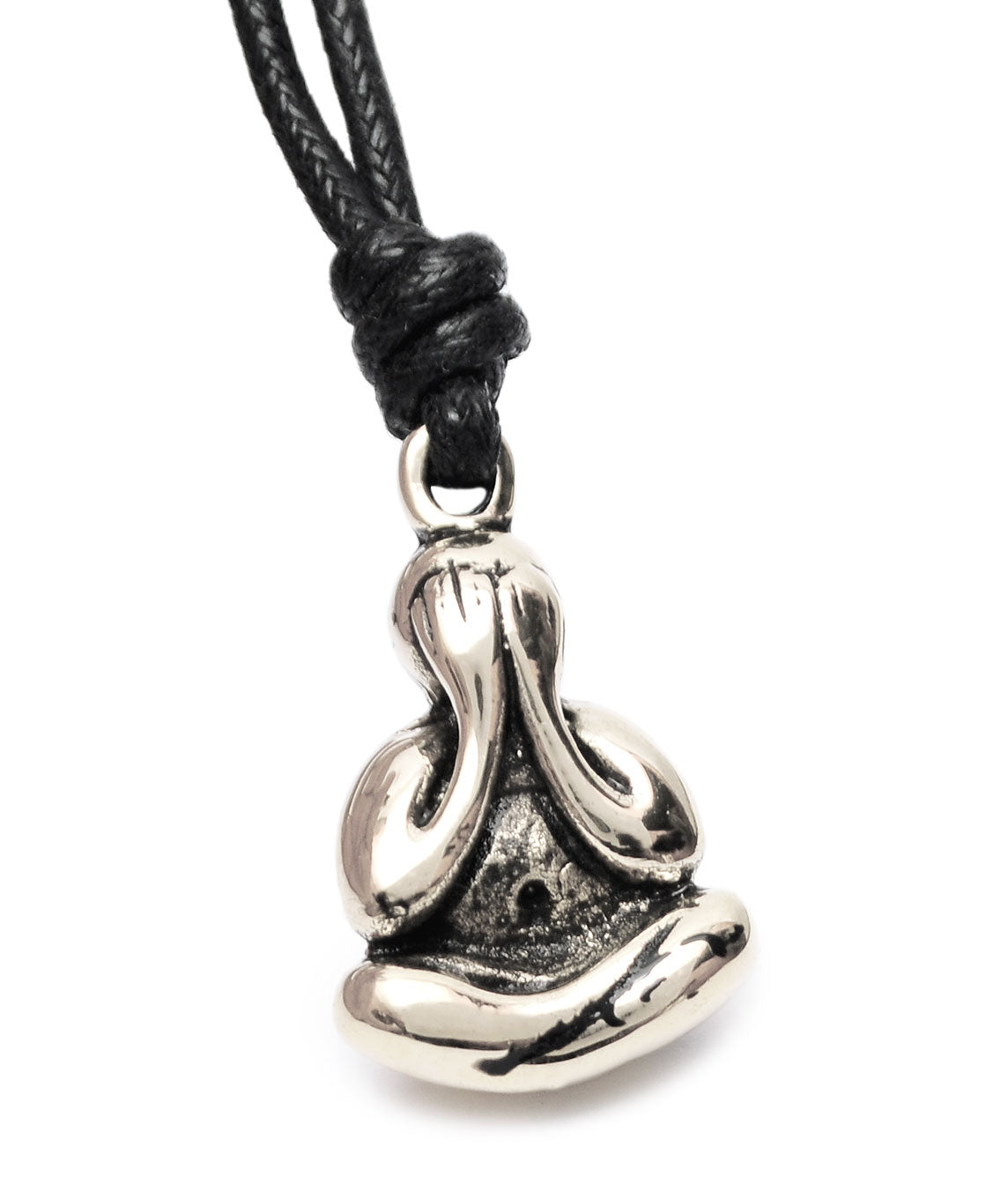 Monk Silver Pewter Gold Brass Charm Necklace Pendant Jewelry ...