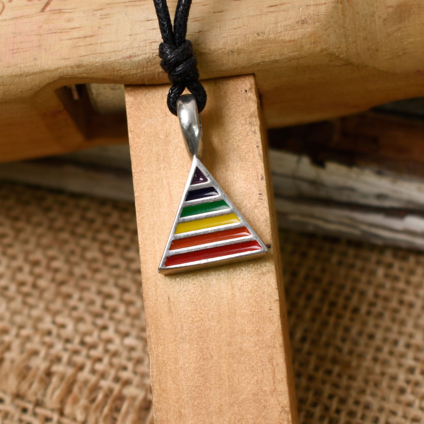 Lovely Rainbow Gay Marriage LGBT Silver Pewter Charm Necklace Pendant ...