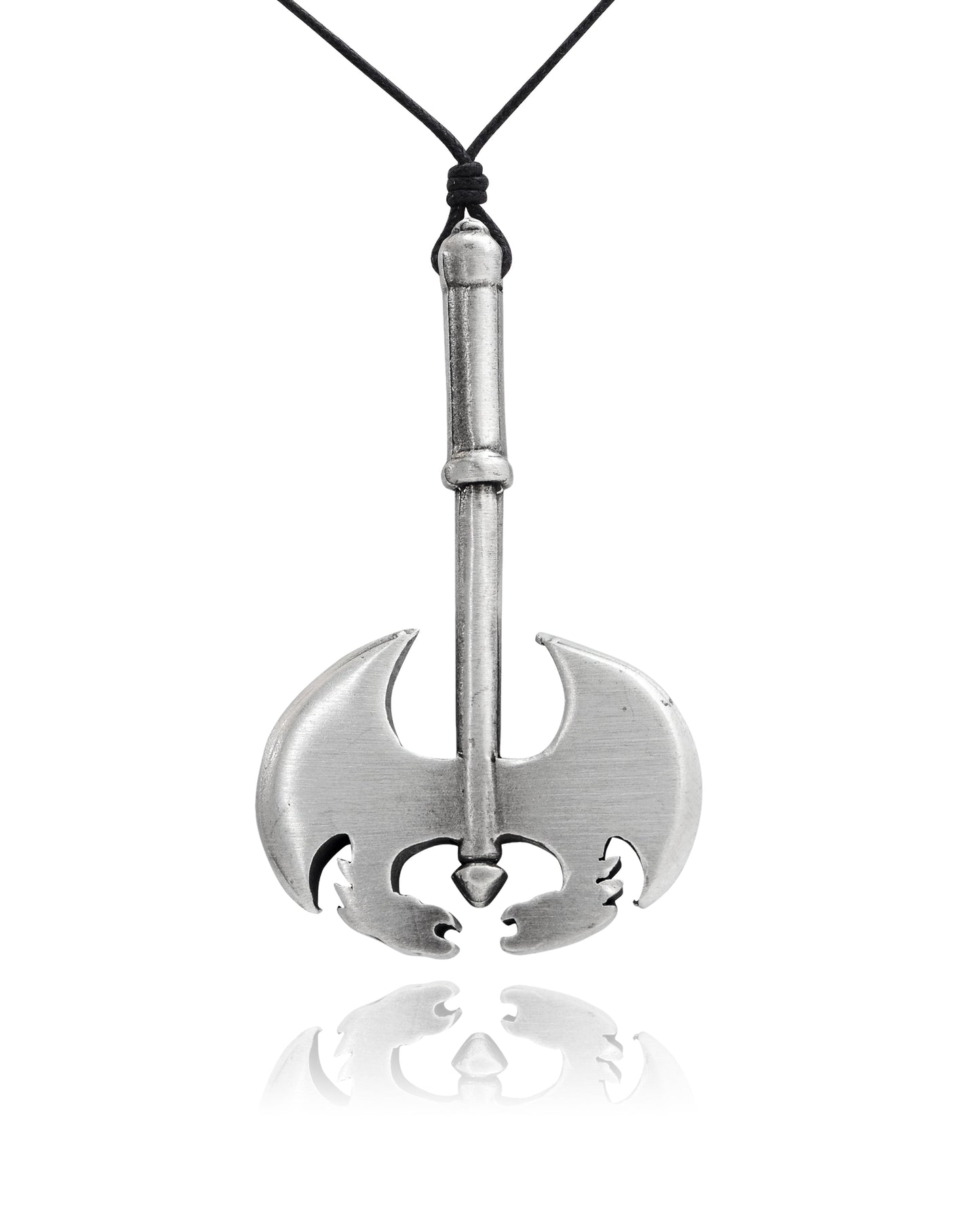 Unique Battle Axe Silver Pewter Gold Brass Charm Necklace Pendant Jewe ...