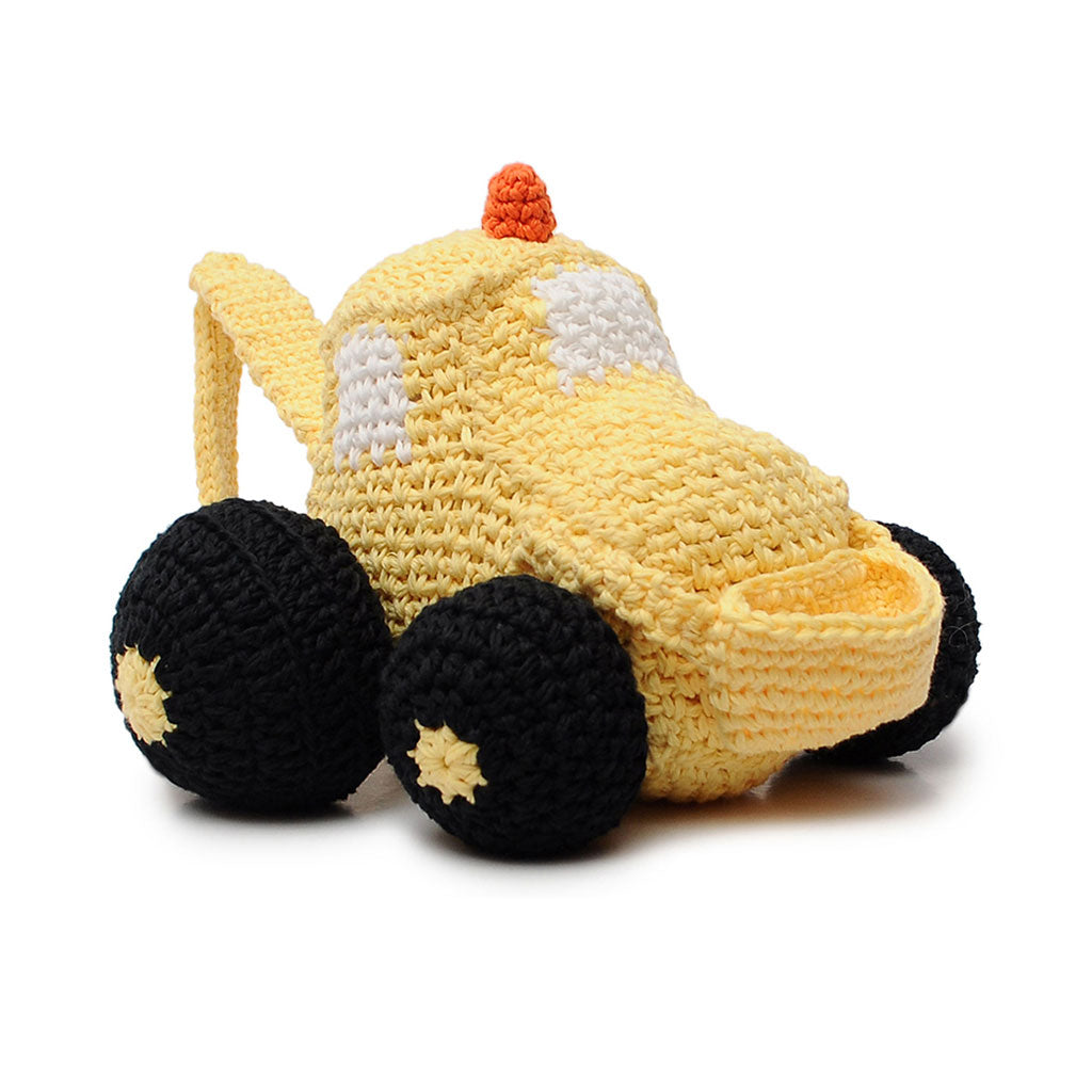 Yellow Digger Handmade Amigurumi Stuffed Toy Knit Crochet Doll VAC ...
