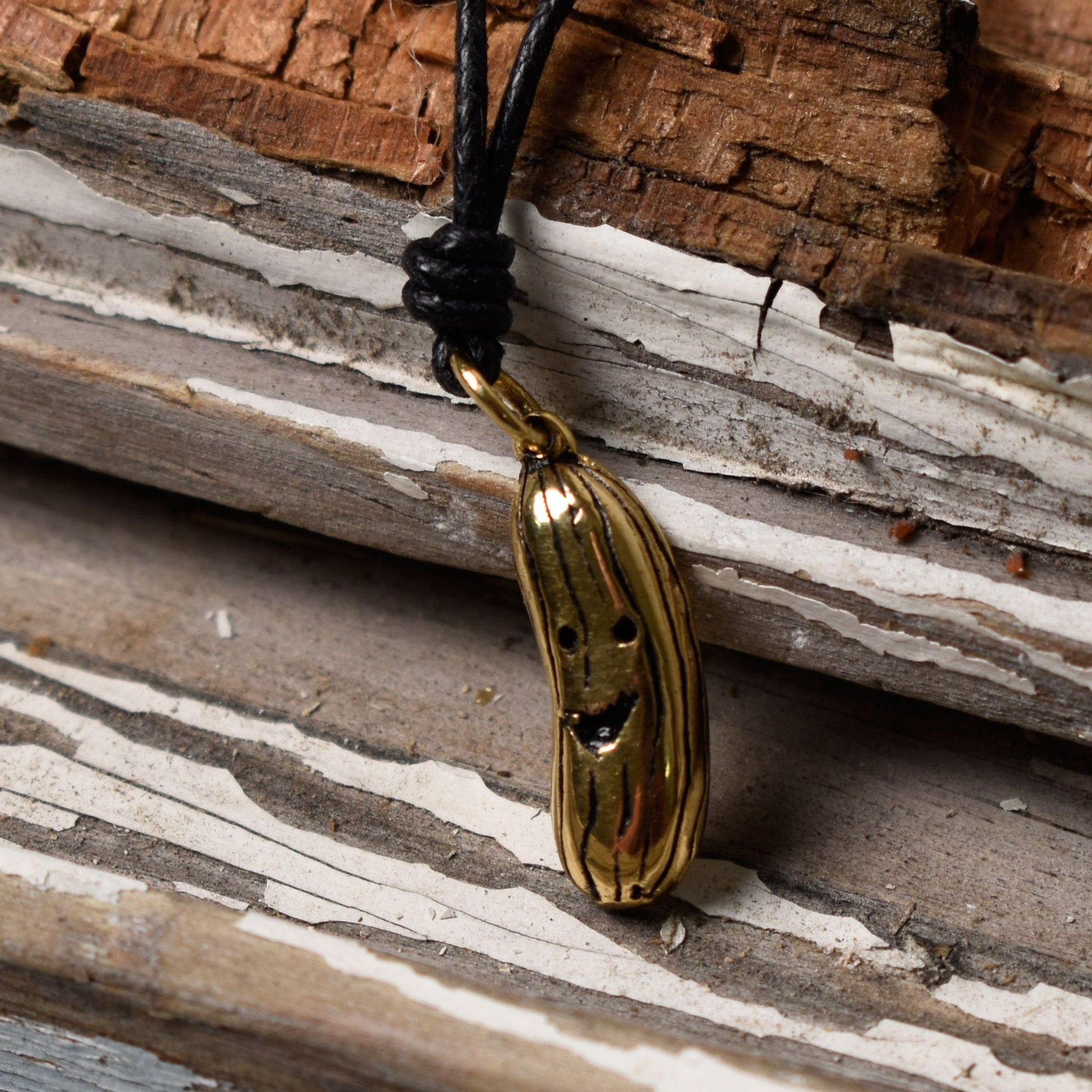 Happy Cucumber Silver Pewter Gold Brass Charm Necklace Pendant Jewelry ...
