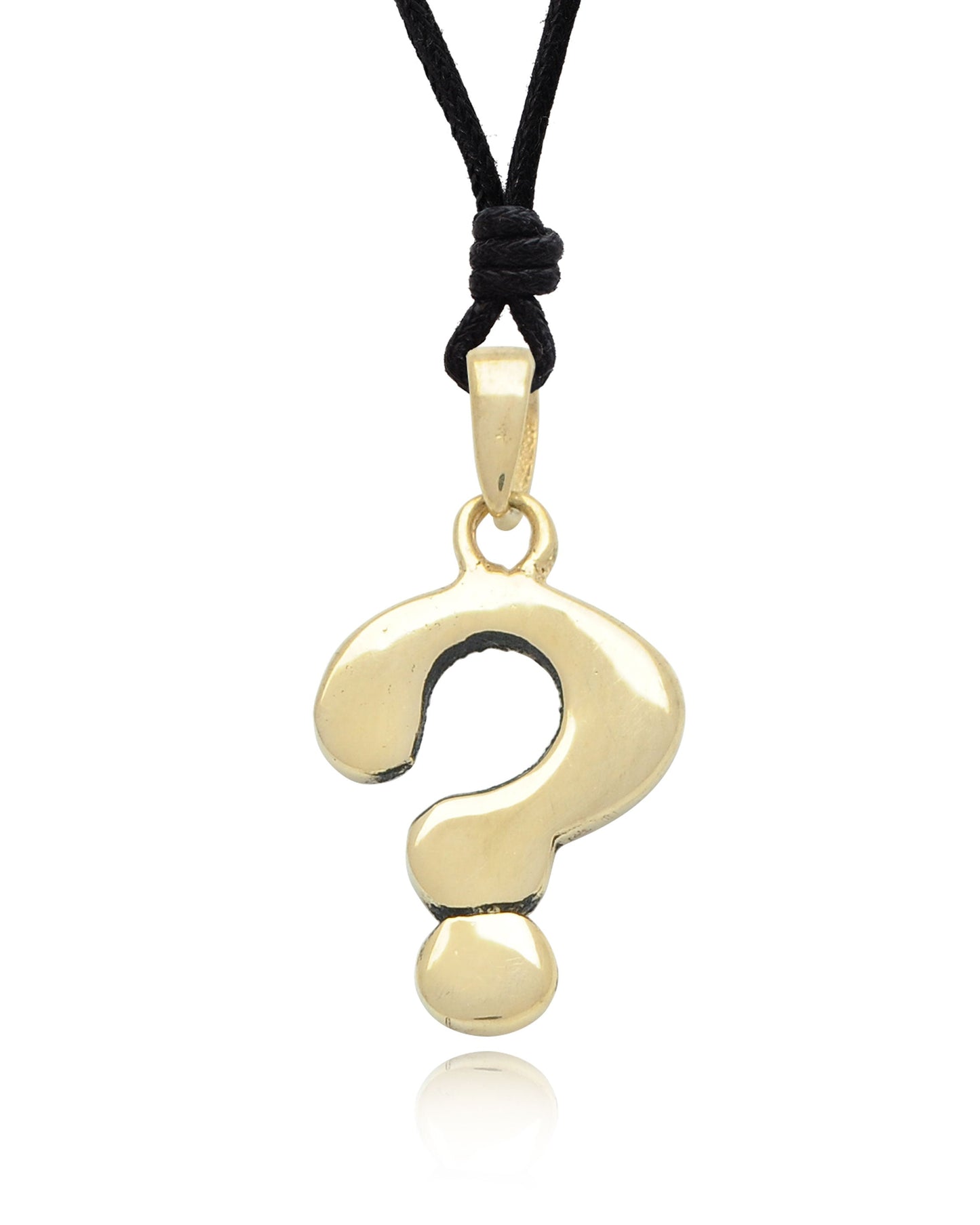 Question Mark 92.5 Sterling Silver Charm Necklace Pendant Jewelry ...