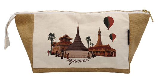 Travel Bag Cosmetic Purse Pencil Case – MyanmarMakers
